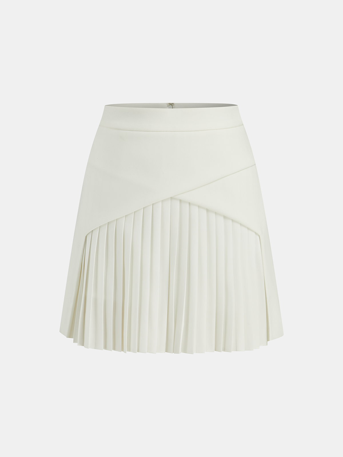 Pleated Panel Mini Skirt | COMMENSE